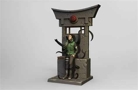 Stl File Shikamaru 👾 ・3d Printing Model To Download・cults