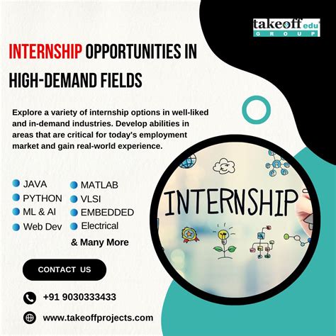 Internship Careergrowth Futureleaders Highdemandfields Takeoffedugroup Takeoffprojects