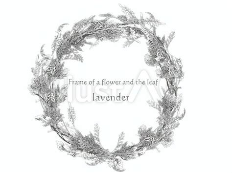 花フレームラベンダーイラスト No 869960無料イラストフリー素材ならイラストAC