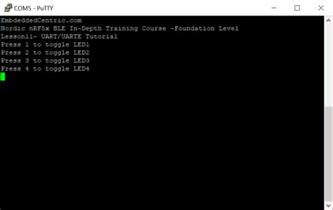 uart tutorial embedded centric