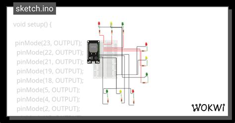 Abied Abdillah X Tel 6 Wokwi ESP32 STM32 Arduino Simulator