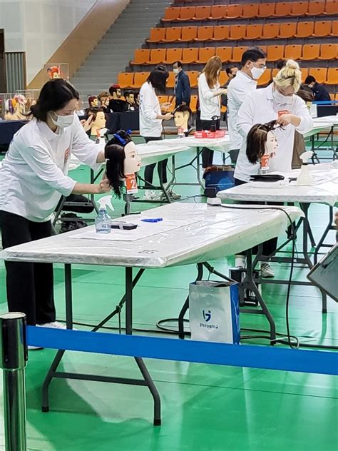 경북보건대 뷰티디자인과 경북도지사배 이용기능경기대회 전원 수상 쾌거 데일리김천tv
