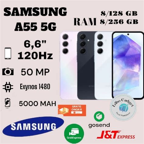 Jual Samsung Galaxy A55 SamsungA55 Ram 8 128gb Ram 8 256gb Garansi Resmi Samsung Sein