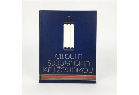 Art Deco Binding Album Slovenskih Književnikov Album Of Slovenian Authors Daša Pahor