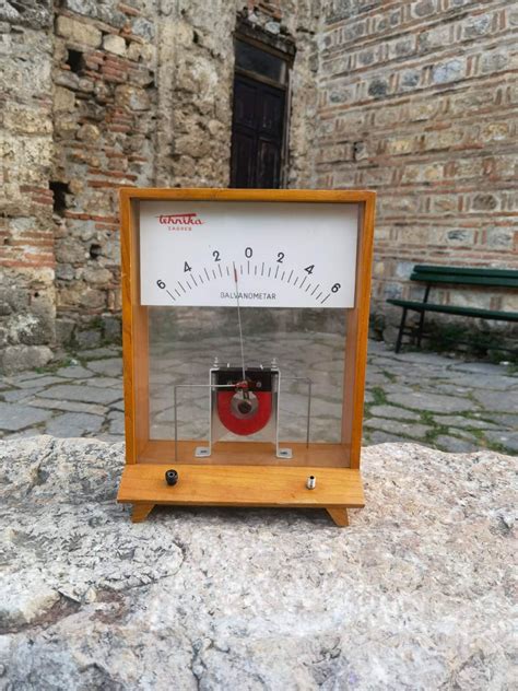 Vintage Galvanometer School Lab Galvanometer 1970s Tehnika Zagreb