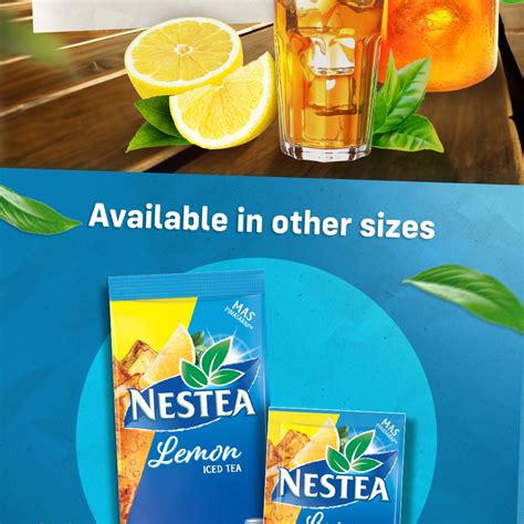 Nestea Apple Blend Lemon Blend Iced Tea 20g Pack Of 24 With Free