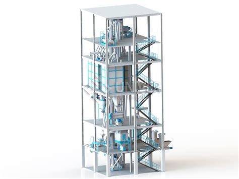 15tph Cattle Feed Production Line Univer Machinery