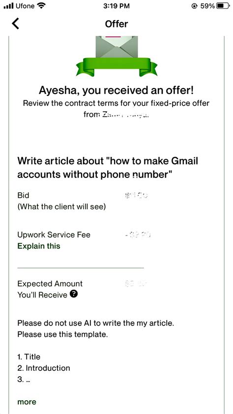 Ayesha Qadir On Linkedin Another Day Another Offer ♥️ Upwork 💯 46