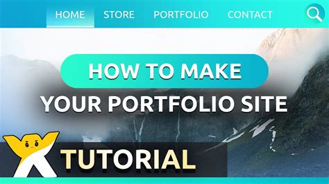 do it yourself tutorials how to make your portfolio website