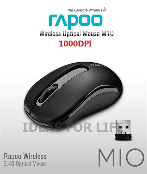 Buy The Only Authentic Rapoo Seller Rapoo Logitech Wireless Mouse M10