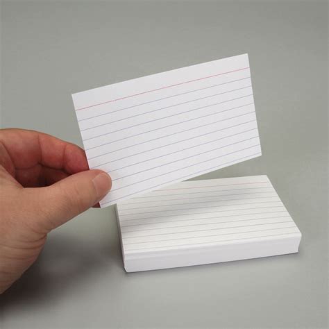 Sizes Of Index Card At John Hargrove Blog