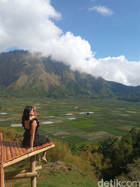 Foto Bukit Selong Perbukitan Instagrammable Di Sembalun