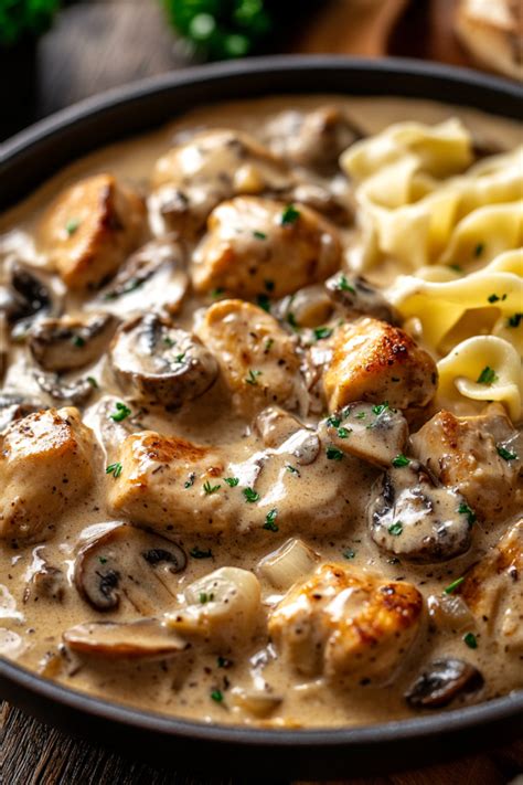 Chicken Mushroom Stroganoff An Organized Chaos