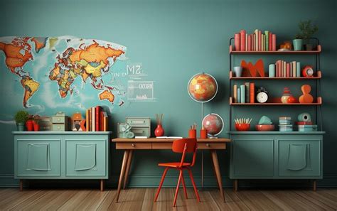 Premium Photo Academic Dimension 3d Backtoschool Background