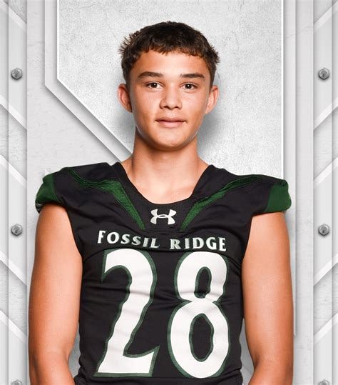 Simon Beck Fossil Ridge Sabercat Football