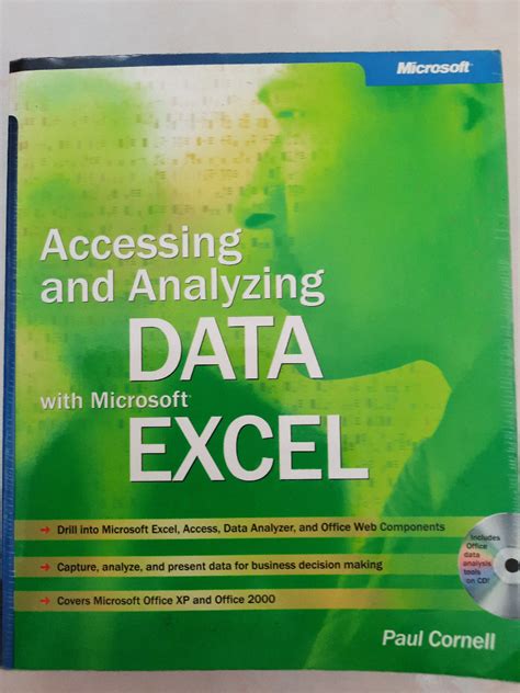 Accessing And Analyzing Data With Excel Hobbies And Toys Books