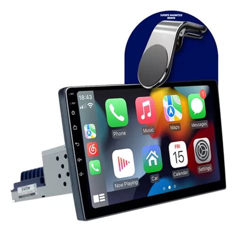 Multimídia 9 Pol Android Carplay Octa Core 2gb32gb Qled Dpi