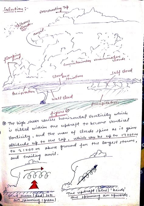 [solved] In The Space Below Sketch A Vertical Cross Section Through A