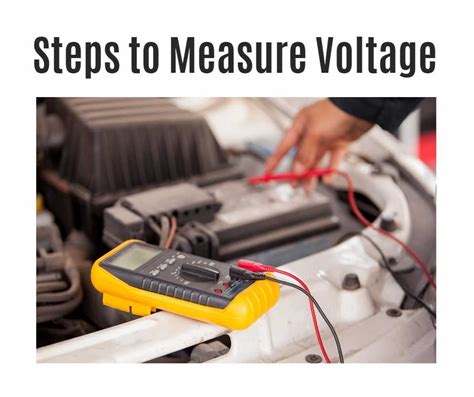 Steps To Measure Voltage Redway Tech