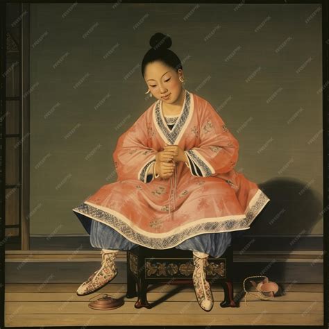 Premium Photo Footbinding And Femininity Unveiling The Story Of Small