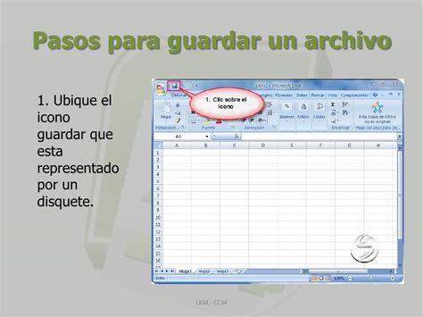 GUARDAR ARCHIVOS EXCEL