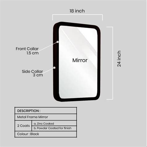 Metal Frame Mirror Rectangular At ₹ 660piece Mirror Frame In Nagpur