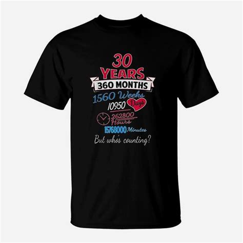 Th Wedding Anniversary Gift Years But Who S Counting T Shirt Thegiftio