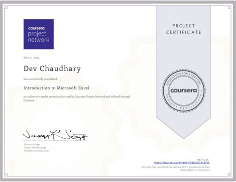 Dev Chaudhary On Linkedin Excelcertified Achievementunlocked