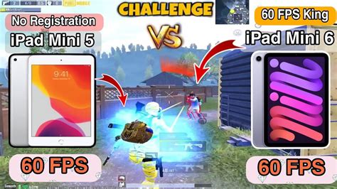 Ipad Mini Vs Ipad Mini Which Is Better For Pubg Fps Vs Fps Pubg Mobile Youtube