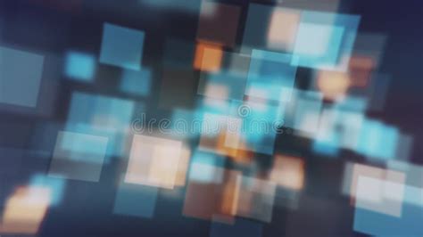 Square Bokeh Lights Abstract Background Animation Stock Video Video Of Particle Looping