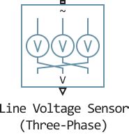 Line Voltage Sensor Three Phase Документация Engee