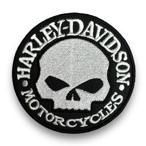 Нашивка Harley Davidson череп SHEVRONOFF - купить с доставкой по ...