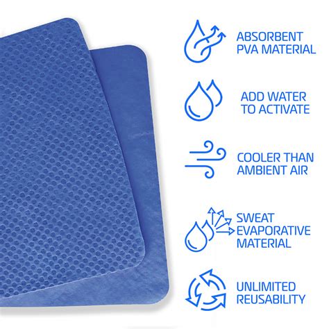 Alphacool Pva Instant Cooling Towel 2 Pack The Warming Store