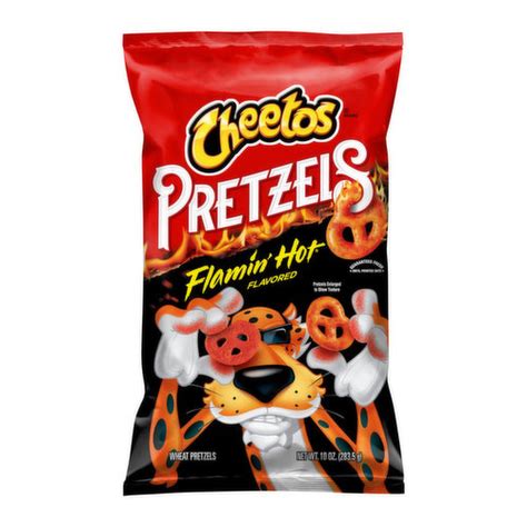 Cheetos Wheat Pretzels Flamin Hot Flavored Foodland