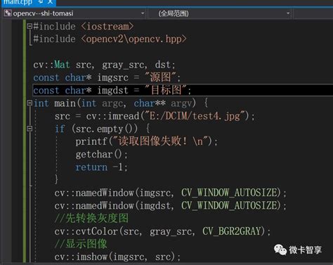 C Opencv特征提取之shi Tomasi角点检测 Csdn博客