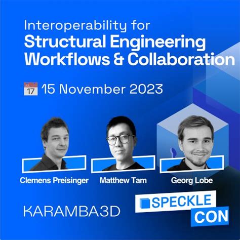 Speckle On Linkedin Specklecon Karamba3d Aec 3dconference