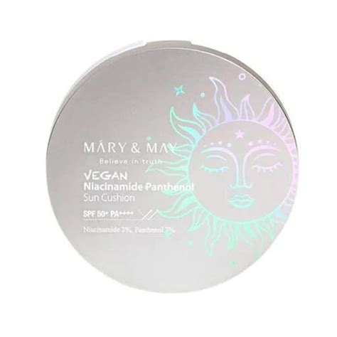 Mary May Vegan Niacinamide Panthenol Sun Cushion Spf 50 Pa 25 G
