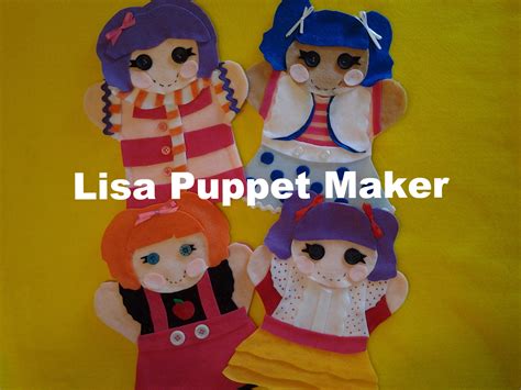 Felt Hand Puppets Lisa Puppet Maker Canada Usa