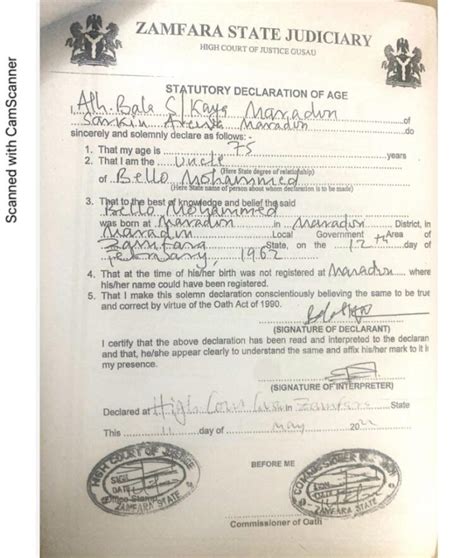 Alleged Perjury Zamfara Governor Faces Disqualification Threat