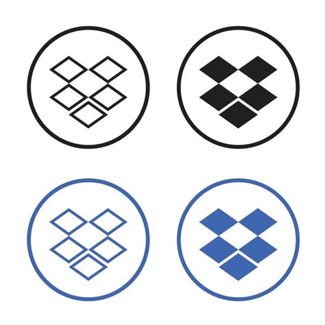 Dropbox Logo Vector Inbuild Makes File Sharing Easier With Dropbox