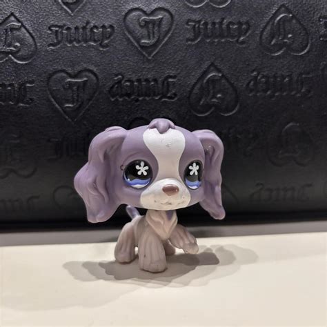 Authentic Purple Cocker Spaniel Lps 672 She Has Depop
