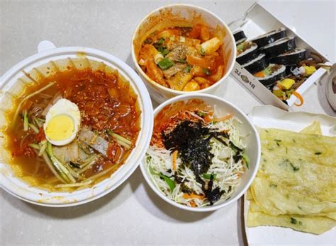 김가네 메뉴 김밥 비빔만두 등 여러가지 분식류 네이버 블로그