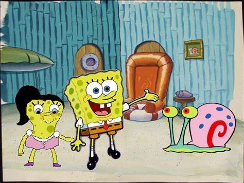 Spongebob Shows Lily His House By Ladysesshy On Deviantart