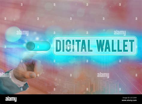 Conceptual Hand Writing Showing Digital Wallet Concept Meaning A Financial Account That Allows