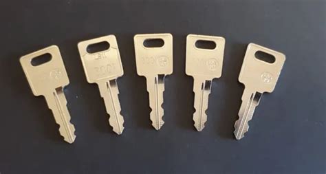 Kentec Fire Alarm Isolation Panel Switch Keys Kt3001 X 5 Keys £999