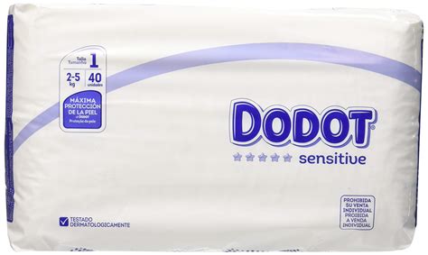 Dodot Sensitive Diapers Size 1 80 Diapers 2 5kg