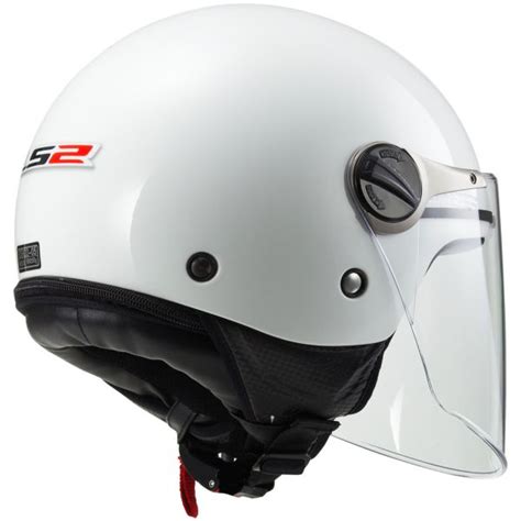 Casco Moto Ls2 Wuby White Of575j Envío Inmediato Icasquees