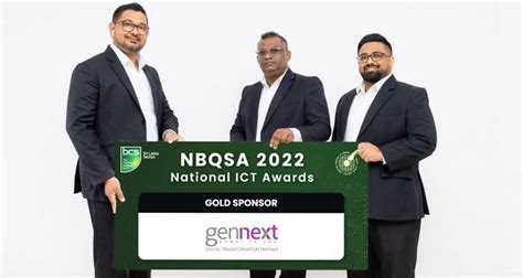 Gennext Sri Lanka Joins National Ict Awards Nbqsa 2022 As Gold