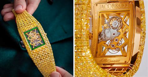 Jacob Co Drop 20 Million Billionaire Timeless Treasure Watch