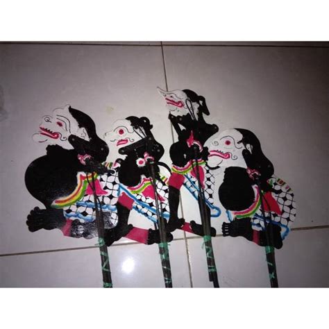 Jual Punokawan Wayang Kulit 30cm Shopee Indonesia